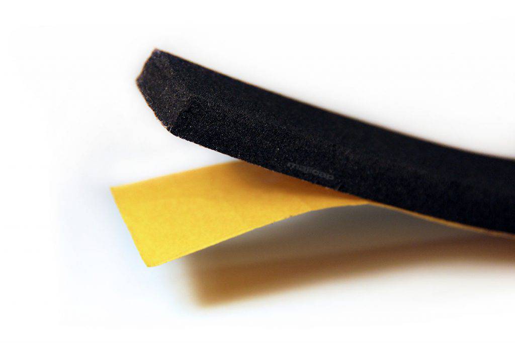 Bande mousse en caoutchouc cellulaire étanche - Majicap, fabricant de ...